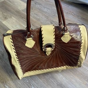 Leaders In Leather | Bags | Leaders In Leather Duffel Bag | Poshmark